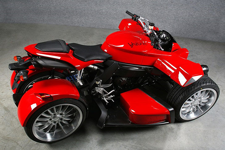 Lazareth LM 410: Irres Motorrad mit vier Rädern! - AUTO BILD