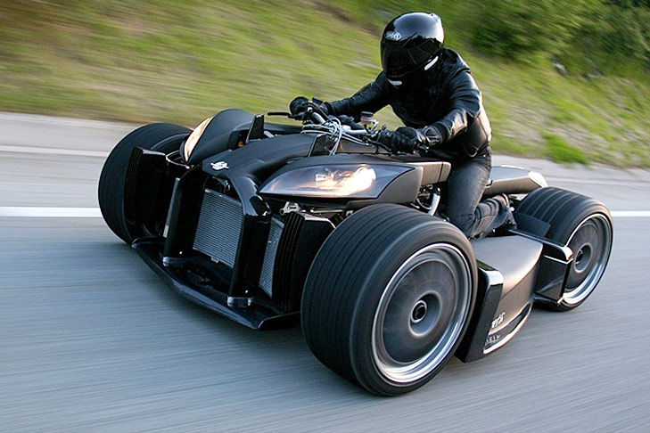 Lazareth LM 410: Irres Motorrad mit vier Rädern! - AUTO BILD