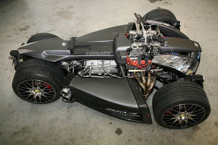 Lazareth LM 410: Irres Motorrad mit vier Rädern! - AUTO BILD