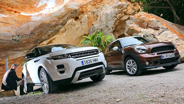 Video: Mini Paceman vs. Range Rover Evoque - AUTO BILD