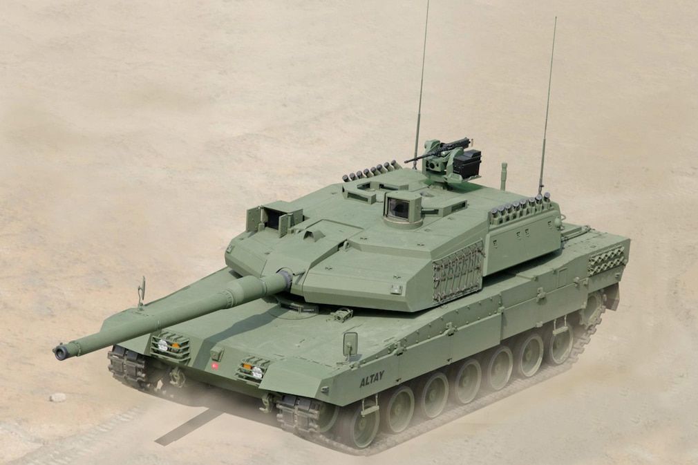 Altay, der neue Panzer für die Türkei - AUTO BILD