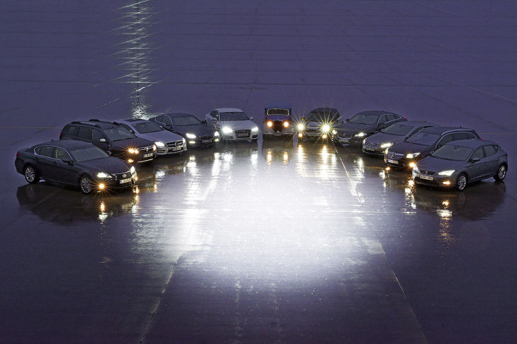 Licht-Test: Verschiedene Lichtsysteme im Vergleich - AUTO BILD