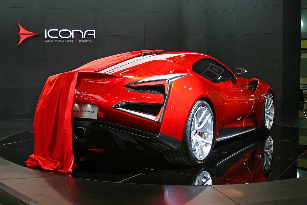 900 PS! Icona Vulcano: Shanghai Auto Show 2013 - AUTO BILD