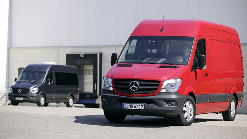 Mercedes Sprinter (Facelift 2013): Erster Fahrbericht - AUTO BILD
