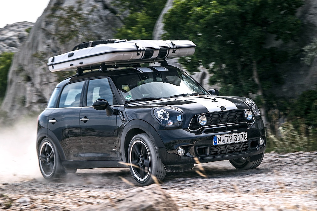 Mini Countryman All4 Camp, Clubvan Camper, Mini Cowley - AUTO BILD