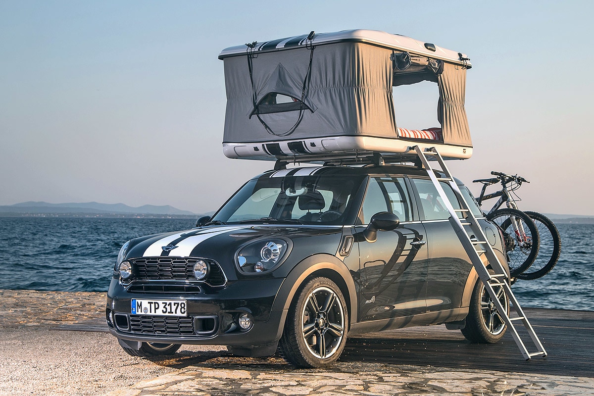 Mini Countryman All4 Camp, Clubvan Camper, Mini Cowley - AUTO BILD