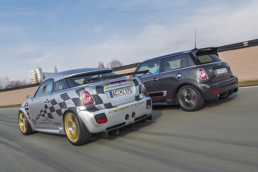 Mini JCW GP und AC Schnitzer Raptor im Vergleichstest - AUTO BILD