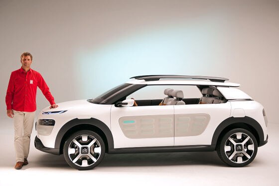 Citroën Cactus: Sitzprobe in der IAA-Studie - AUTO BILD
