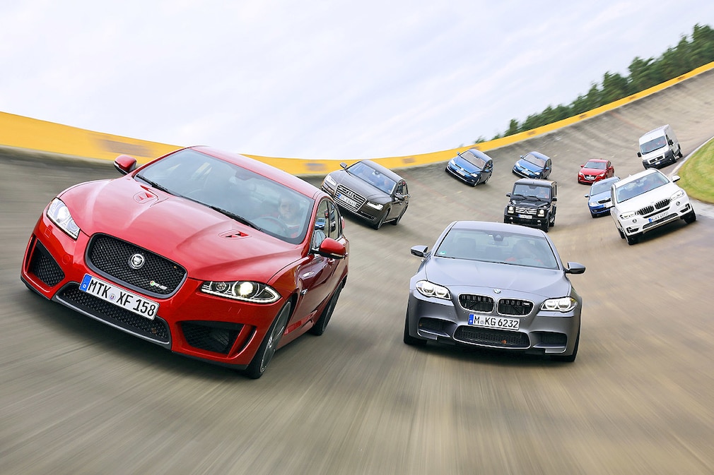 Vollgas-Test: Das schlucken unsere Autos bei Vollgas. - AUTO BILD