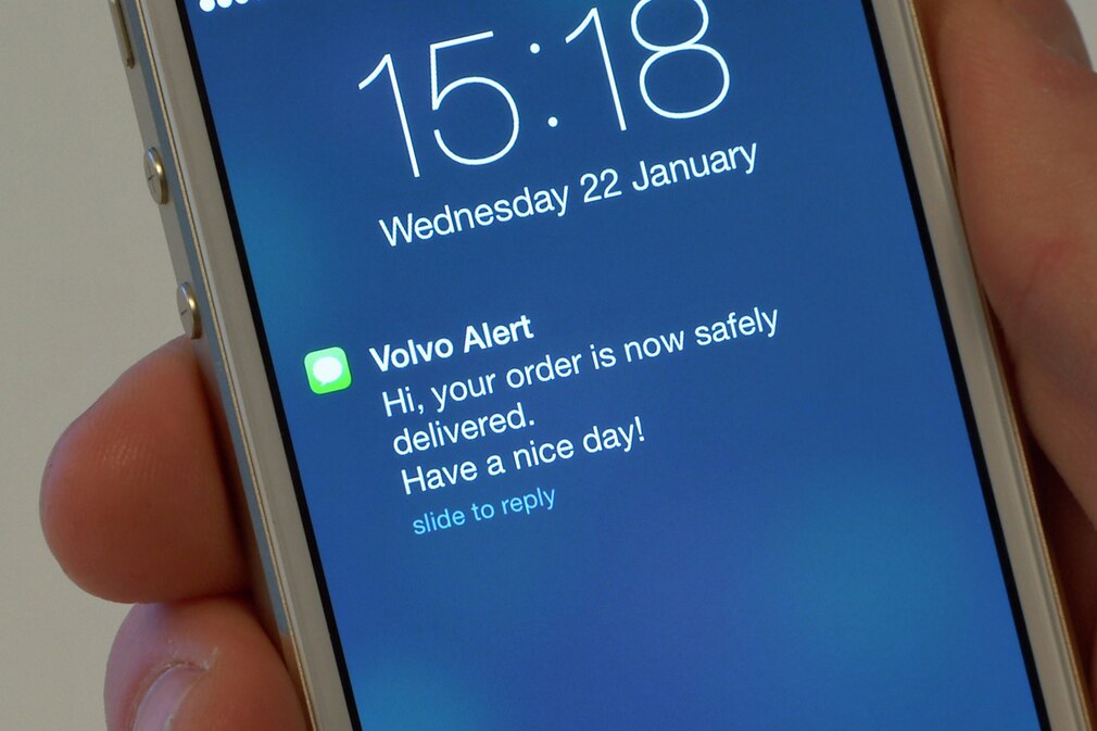 App Volvo on Call: Auto als Annahmestelle - AUTO BILD