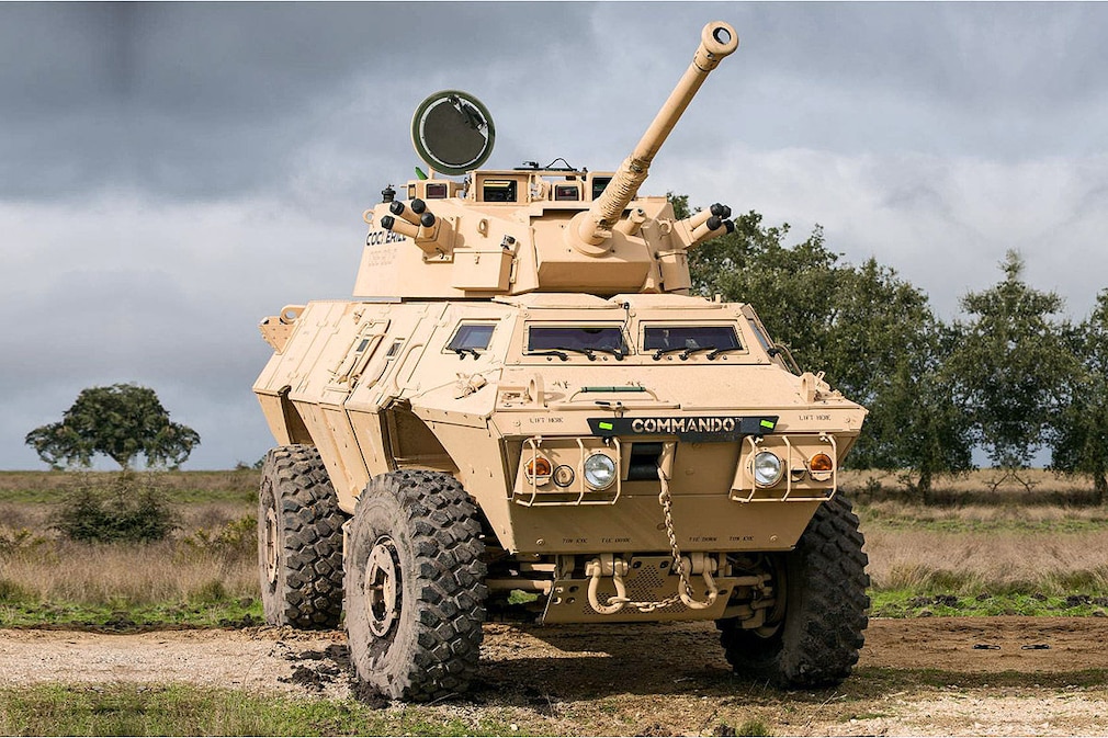 Textron Commando Select: Mega-Wumme für Radpanzer - AUTO BILD