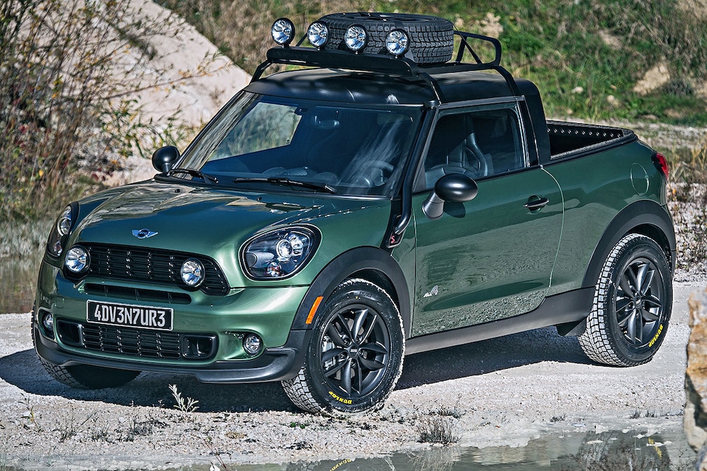 Mini Paceman Adventure Pick-up (2014): BMW Mini als Pick-up - AUTO BILD