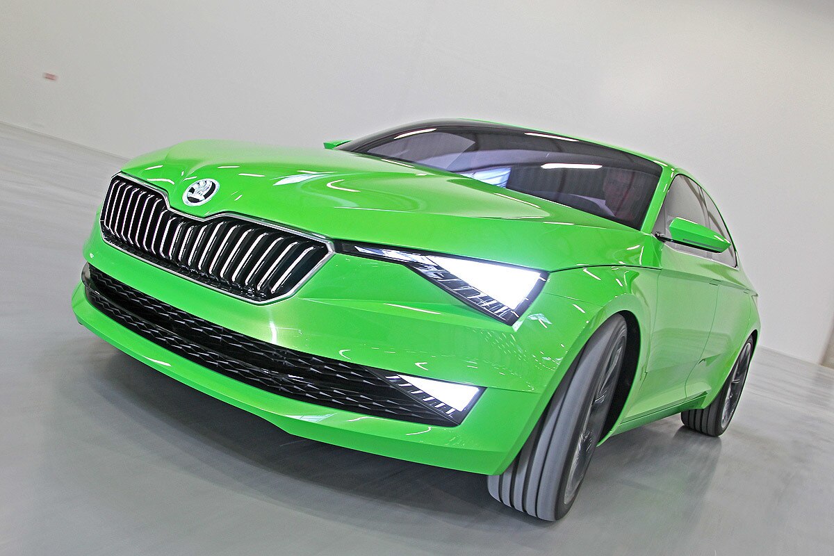 Skoda Vision C (2014): Fahrbericht - AUTO BILD
