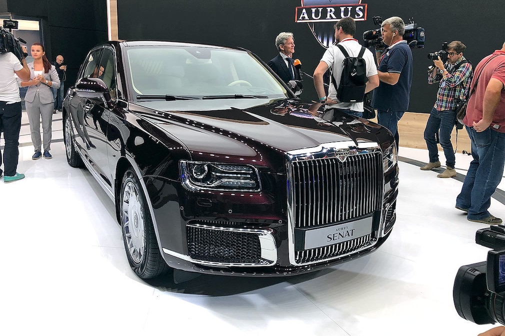 Aurus Senat: Putins "Russen-Beast" als ziviles Auto - AUTO BILD