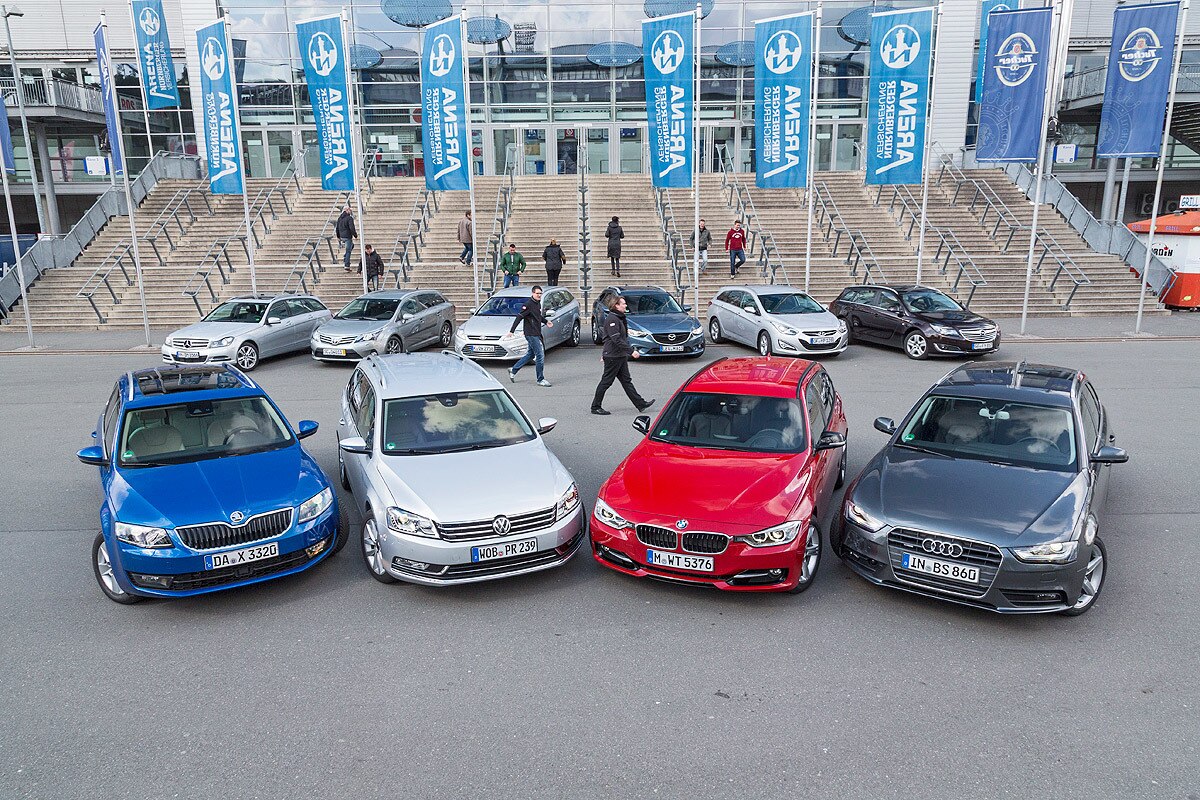 Mittelklasse-Kombis im Check - AUTO BILD