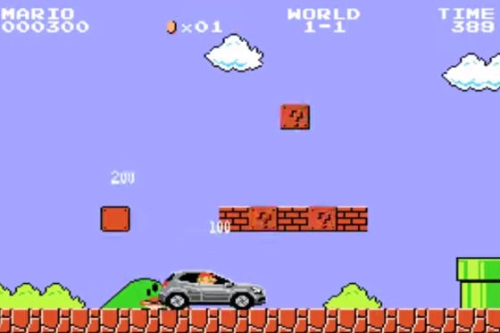 Skurrile TV-Werbung aus Japan: Super Mario fährt Mercedes GLA - AUTO BILD