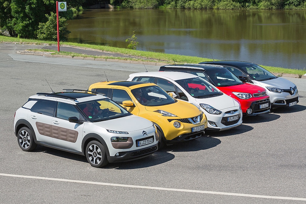 Cactus, Captur, Soul, Juke, ix20: Kompakte Crossover im Test - AUTO BILD