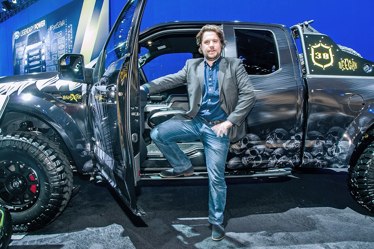 Ford F-150 Deegan 38 Concept: Sitzprobe auf der SEMA 2014 - AUTO BILD