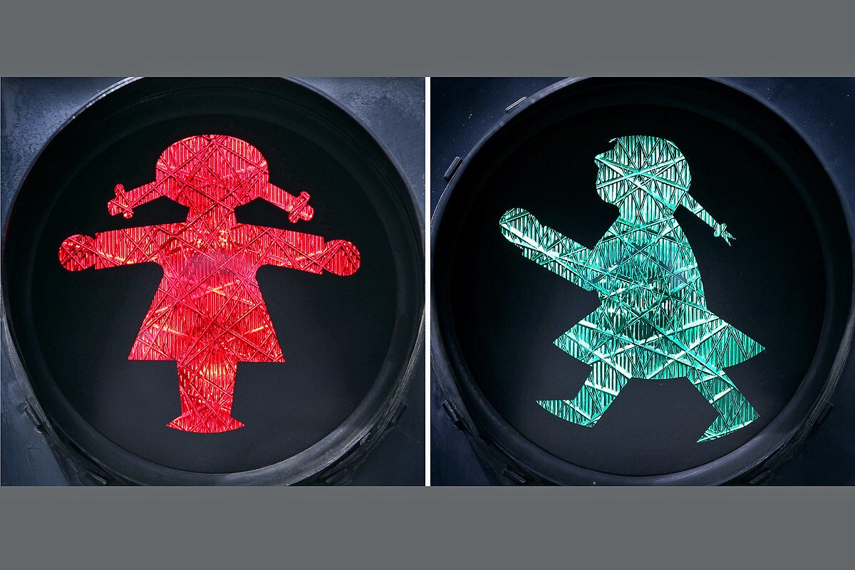 Fpr die Gleichberechtigung: Debatte um Ampelfrau in Dortmund - AUTO BILD