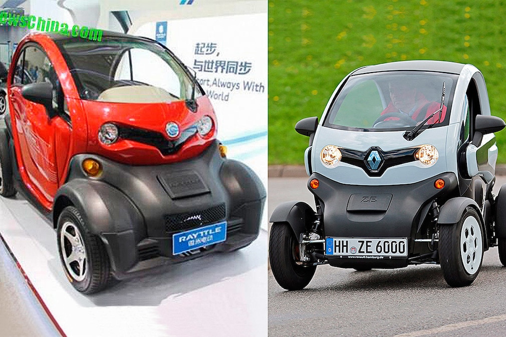 Renault Twizy / Rayttle E28 EV: Dreiste China-Kopie - AUTO BILD