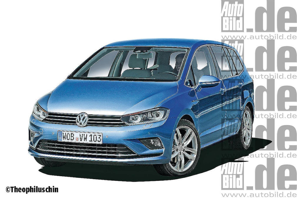 VW Touran II (2015): Genfer Autosalon - AUTO BILD