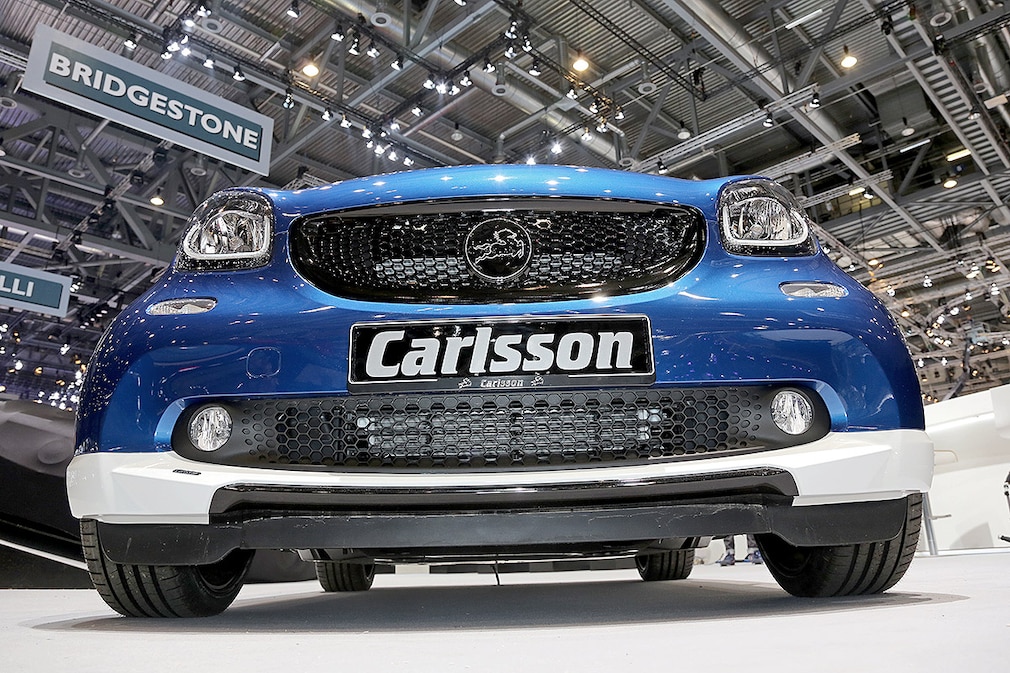 Sitzprobe: Erstkontakt mit dem Smart fortwo Carlsson in Genf - AUTO BILD