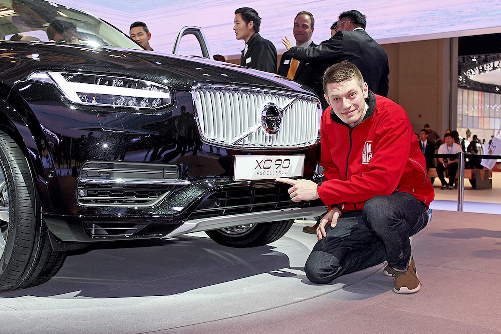 Edel-SUV: erste Sitzprobe im Volvo XC90 Excellence - AUTO BILD