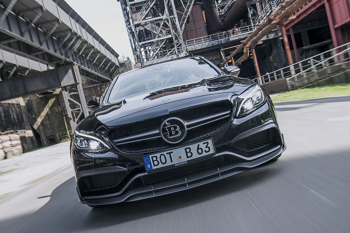 Veredelte C-Klasse: unterwegs im Brabus C 600 - AUTO BILD
