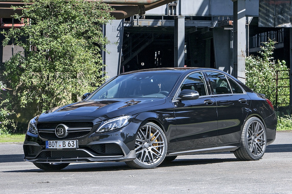 Veredelte C-Klasse: unterwegs im Brabus C 600 - AUTO BILD