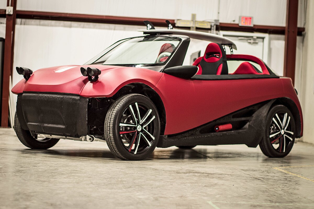 Local Motors LM3D Swim (SEMA 2015): Auto aus dem 3D-Drucker - AUTO BILD