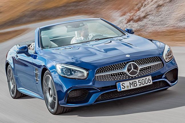 Video: Mercedes SL Facelift (LA 2015) - autobild.de