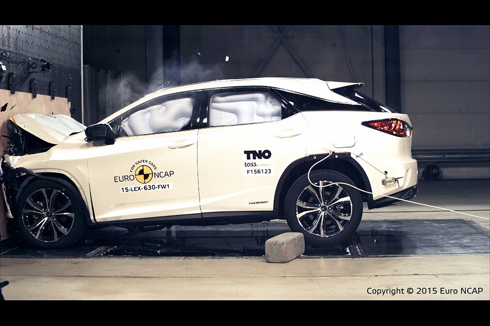 Lexus RX: Euro-NCAP-Crashtest (2015) - AUTO BILD