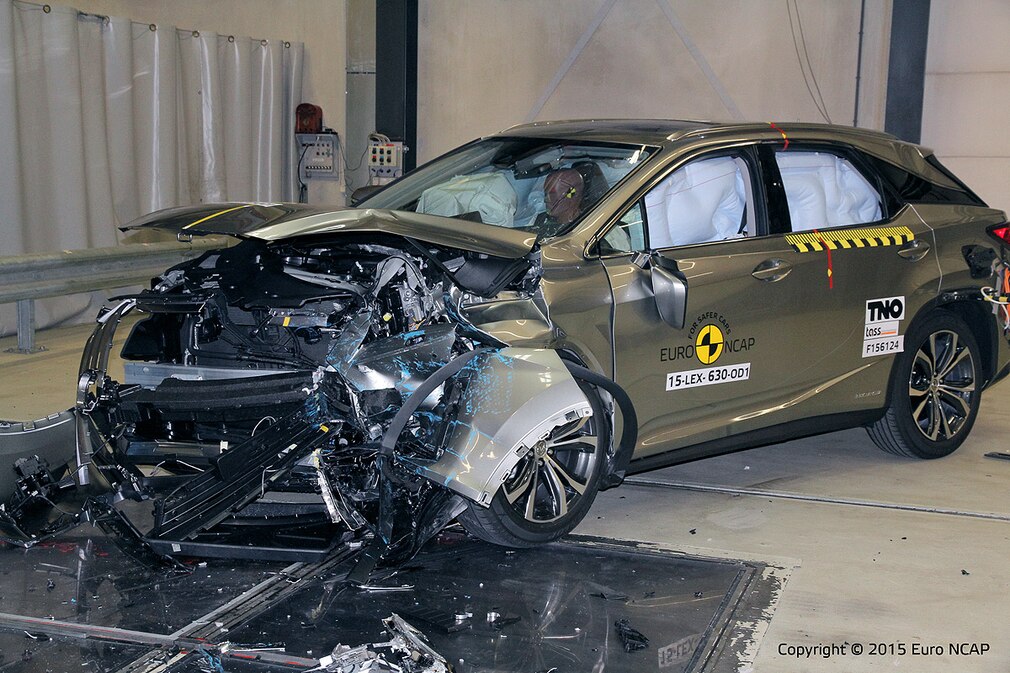 Lexus RX: Euro-NCAP-Crashtest (2015) - AUTO BILD