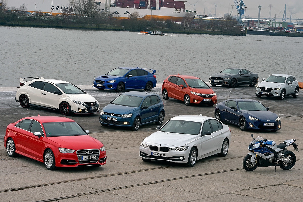 Weniger ist mehr: zehn Vierzylinder im Vergleich - AUTO BILD