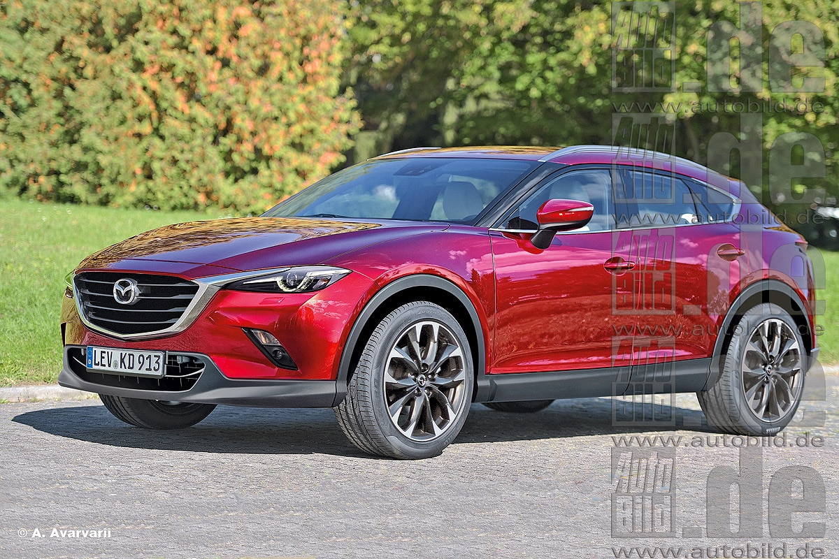 Mazda CX-6 (2018): Vorschau auf das japanische SUV-Coupé - AUTO BILD