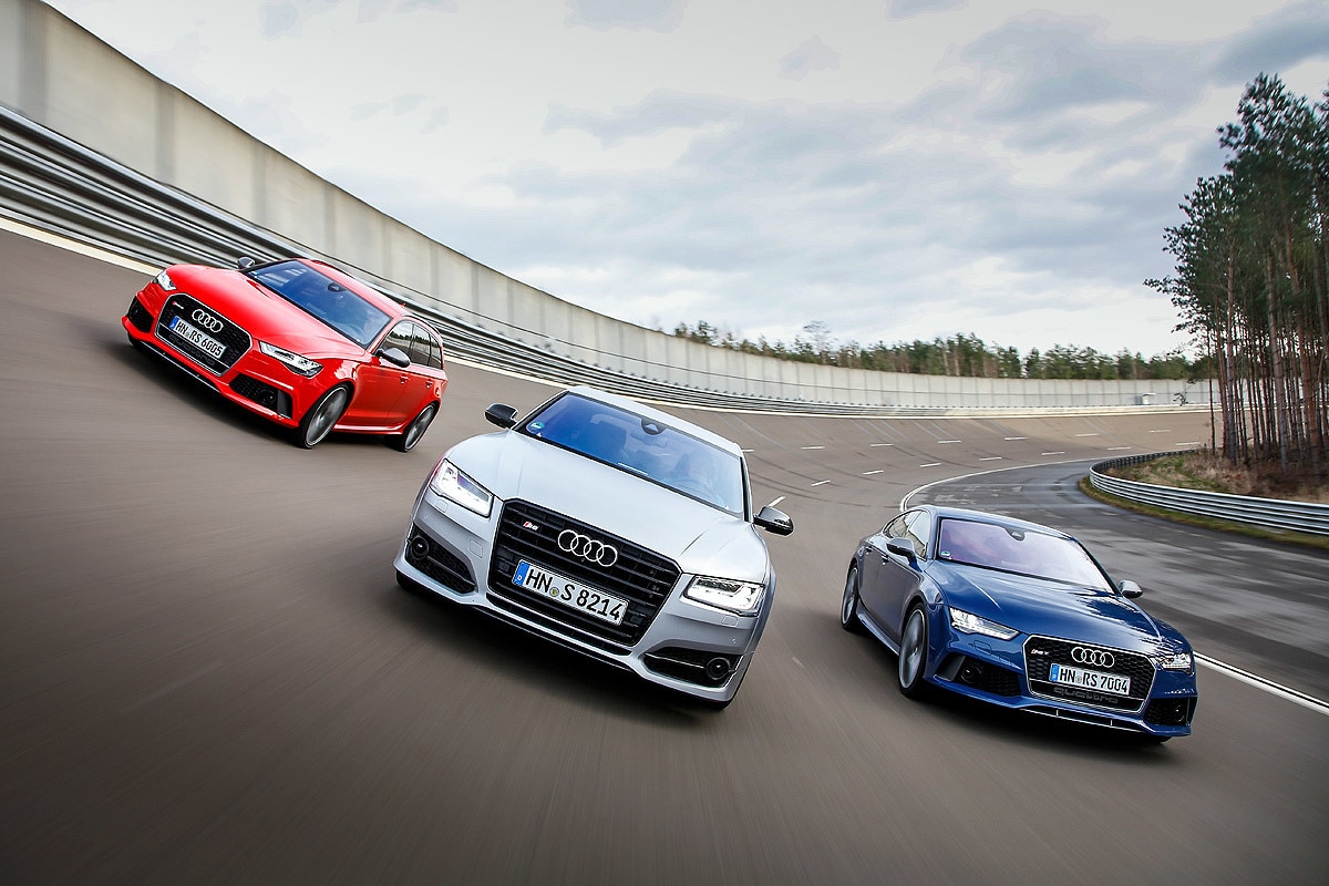 Drei starke Audi: RS 6, RS 7 und S8 im Vergleich - AUTO BILD