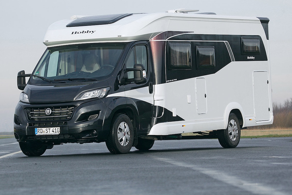 Hobby Optima de Luxe Premium-Heck T70 GE: Wohnmobil-Test - AUTO BILD