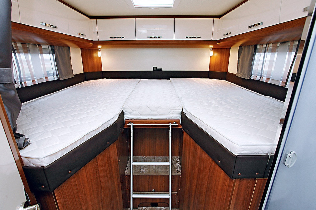 Hobby Optima de Luxe Premium-Heck T70 GE: Wohnmobil-Test - AUTO BILD