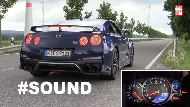 Video: Nissan GT-R Sound (2016) - AUTO BILD