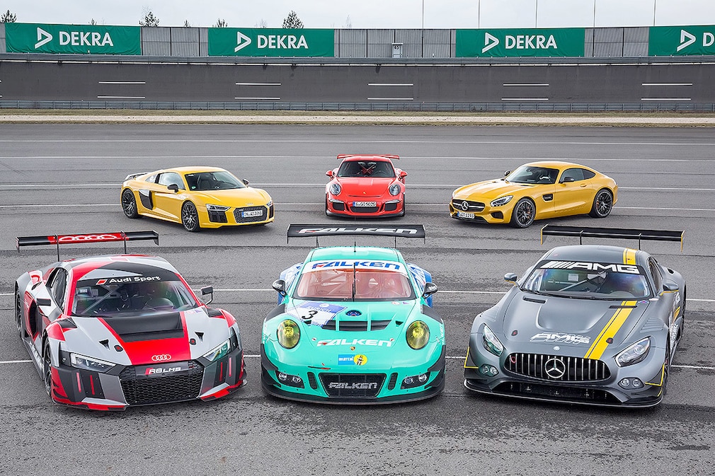 Tracktest: So viel Rennwagen steckt im Supersportler - AUTO BILD