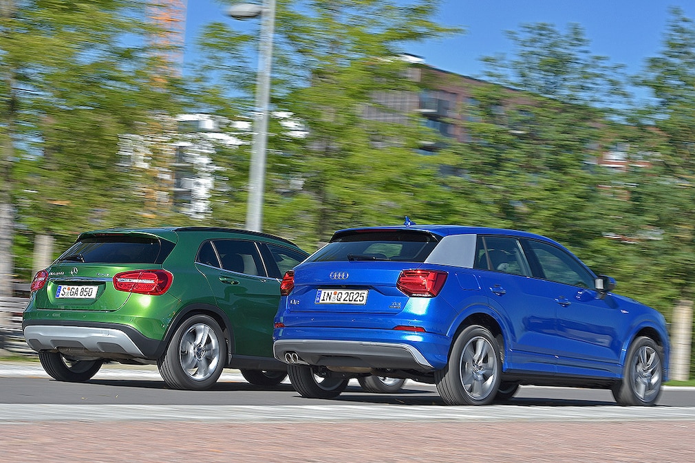 Kleine Edel-SUVs: Audi Q2 gegen Mercedes GLA - AUTO BILD