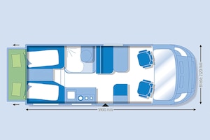Adria Compact Plus SLS: Wohnmobil-Test - AUTO BILD