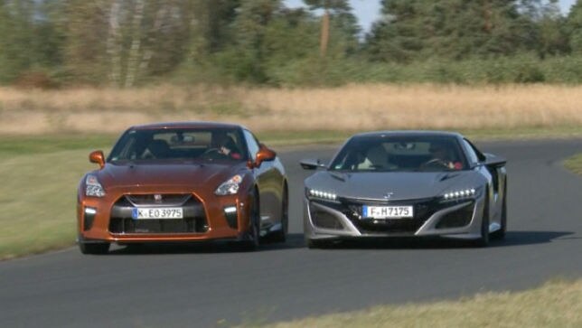 Video: GT-R vs NSX (2016) - AUTO BILD
