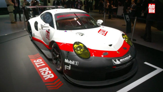 Video: Porsche 911 RSR (LA 2016) - AUTO BILD