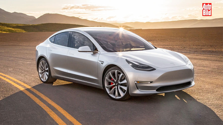 Video: Tesla Model 3 (Die Neuen 2017) - AUTO BILD