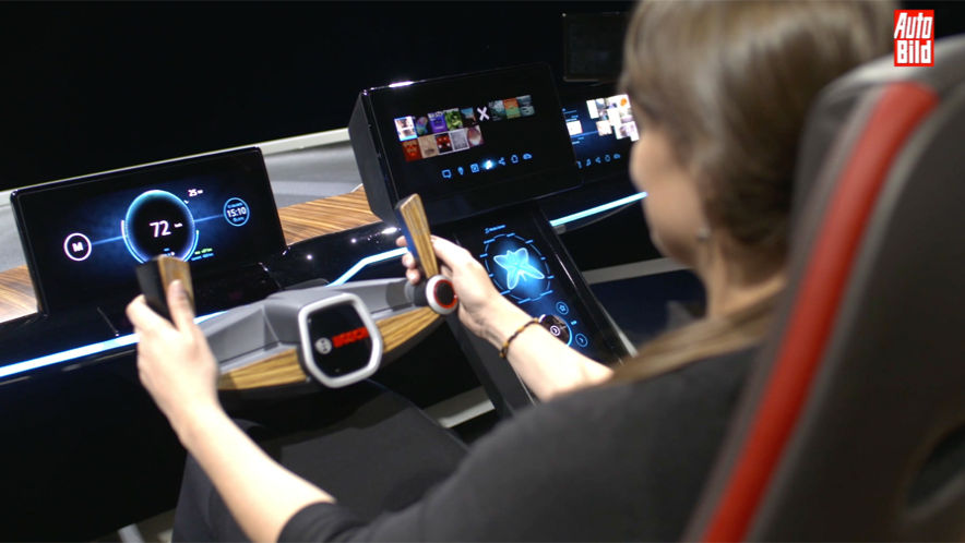 Video: Show-Car von Bosch Interview (CES 2017) - AUTO BILD