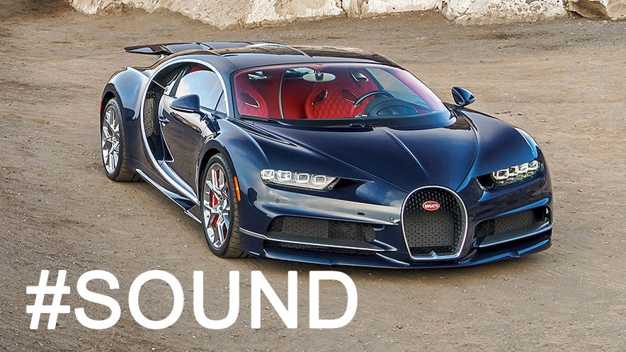 Video: Bugatti Chiron Sound (2017) - AUTO BILD
