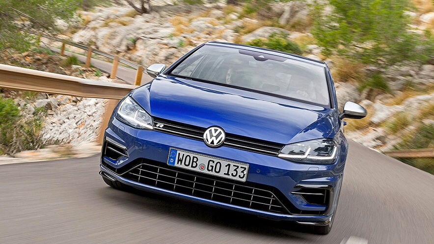 Video: VW Golf 7 R Facelift (2017) - AUTO BILD