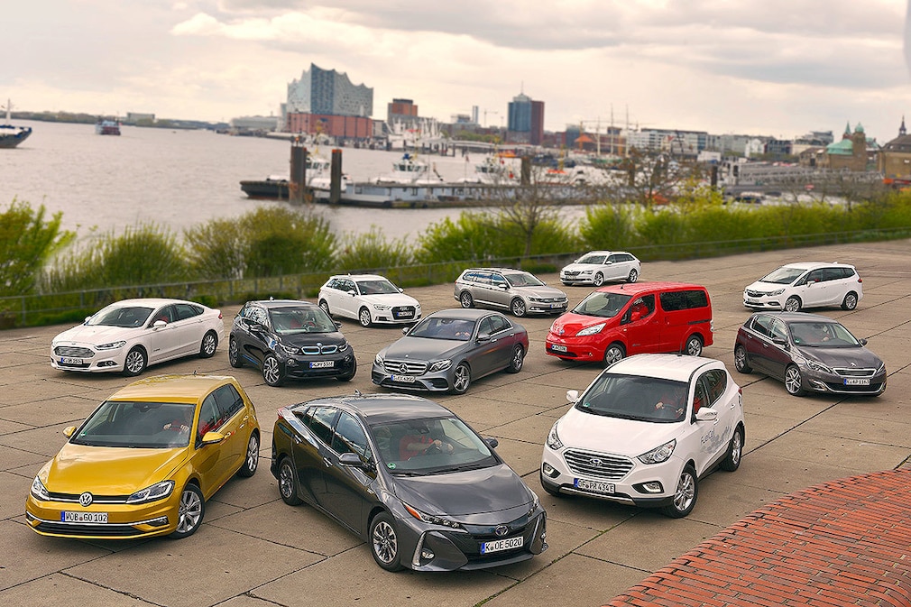 Saubere Typen: zwölf Autos im AUTO BILD-Eco-Index - AUTO BILD
