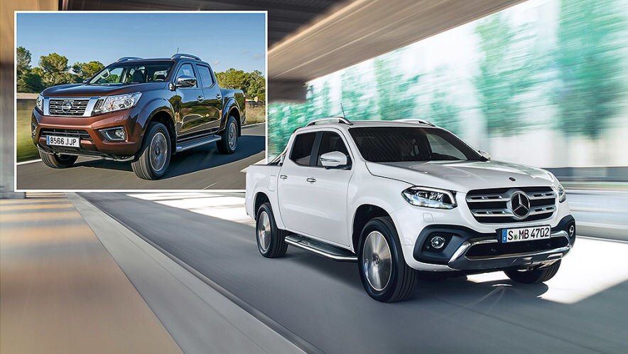 Video: Mercedes X-Klasse gegen Nissan Navara (2017) - AUTO BILD